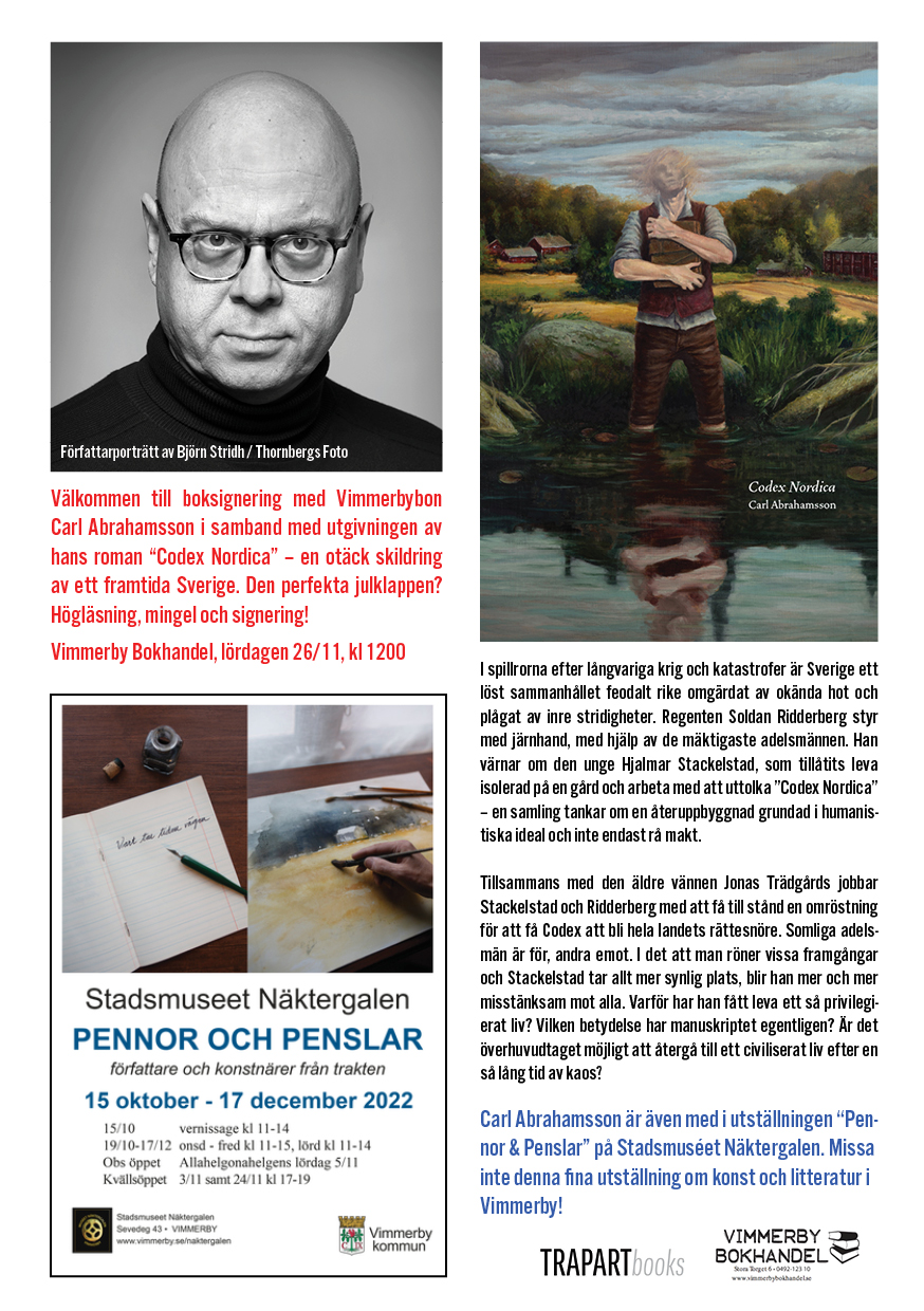 Book signing in Vimmerby | | Carl Abrahamsson